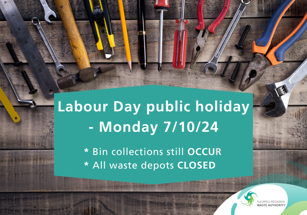Labour Day public holiday bin collections and depot hours 2024 - FRWA